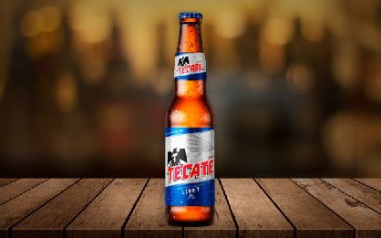139017 TECATE LIGHT 1X20 BOT 190ML CUARTITO $180.00