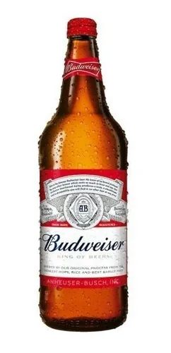 Cerveza Budweiser, botella De 946ml, American-style Lager $89.00