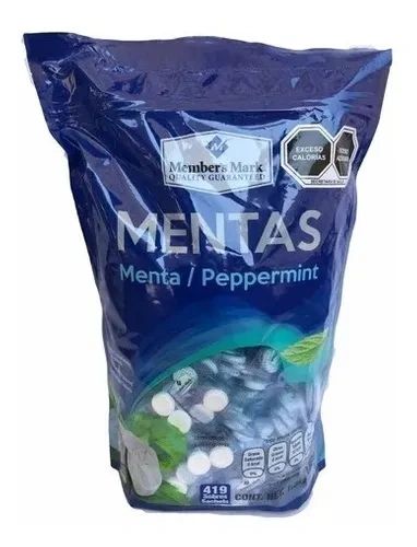 PASTILLAS SABOR MENTA $189.0