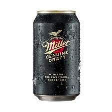 Cerveza Miller Genuine Draft lata 355ml $35.00