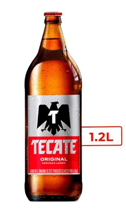 139035 TECATE ORIGINAL ROJA BOT 1.18 LT MISIL $60.00
