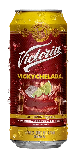 5340 Cerveza victoria chelada con tomate Vickychelada 473 ml $25.00