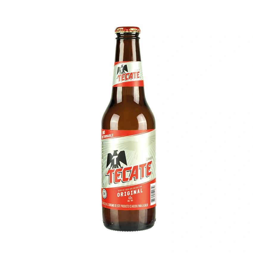 139027 TECATE ORIGINAL ROJA BOT. 325 ML MEDIA RETORNABLE CAJA CON 20 ...