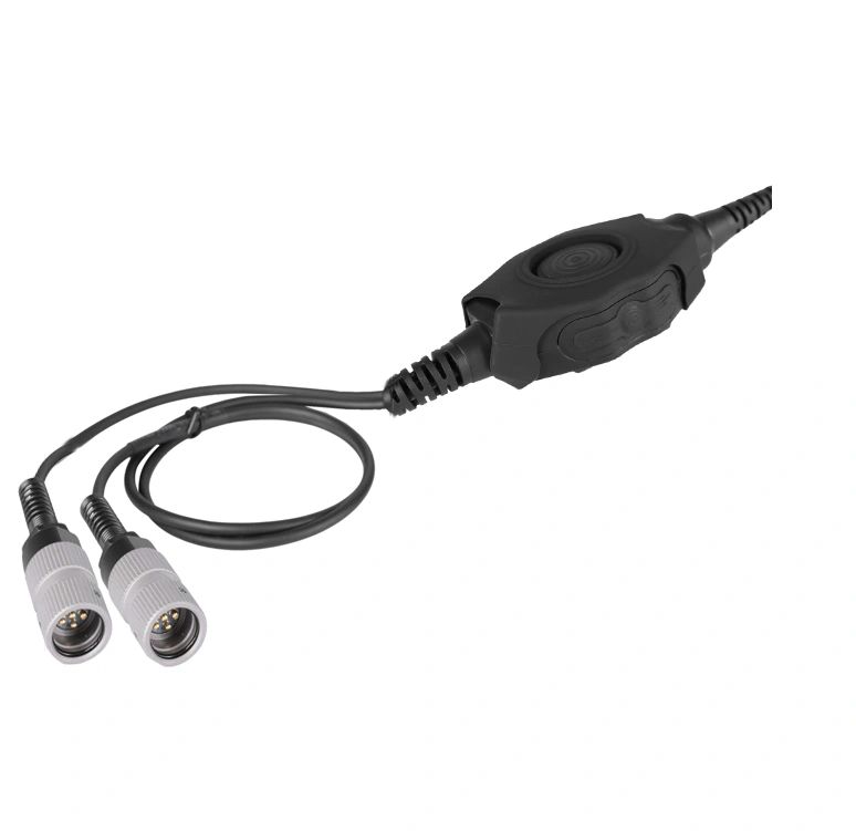 IP67 waterproof D type Double PTT