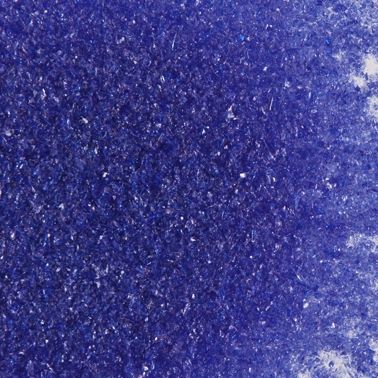 Cobalt Blue Transparent Fine Frit COE 96, 2 oz or 4 oz jar