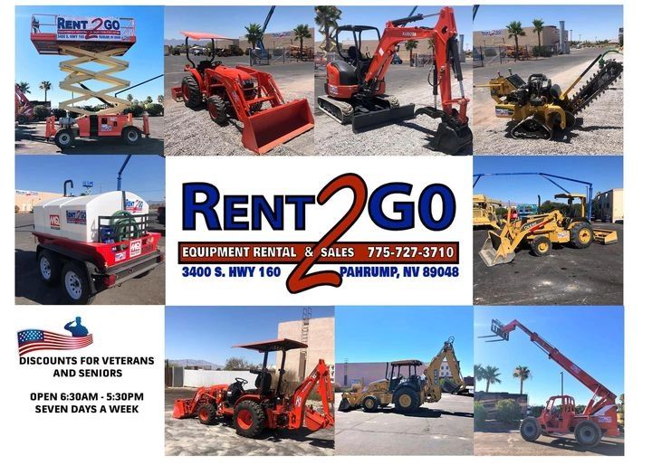 Construction Equipment Rental | Rent2Go