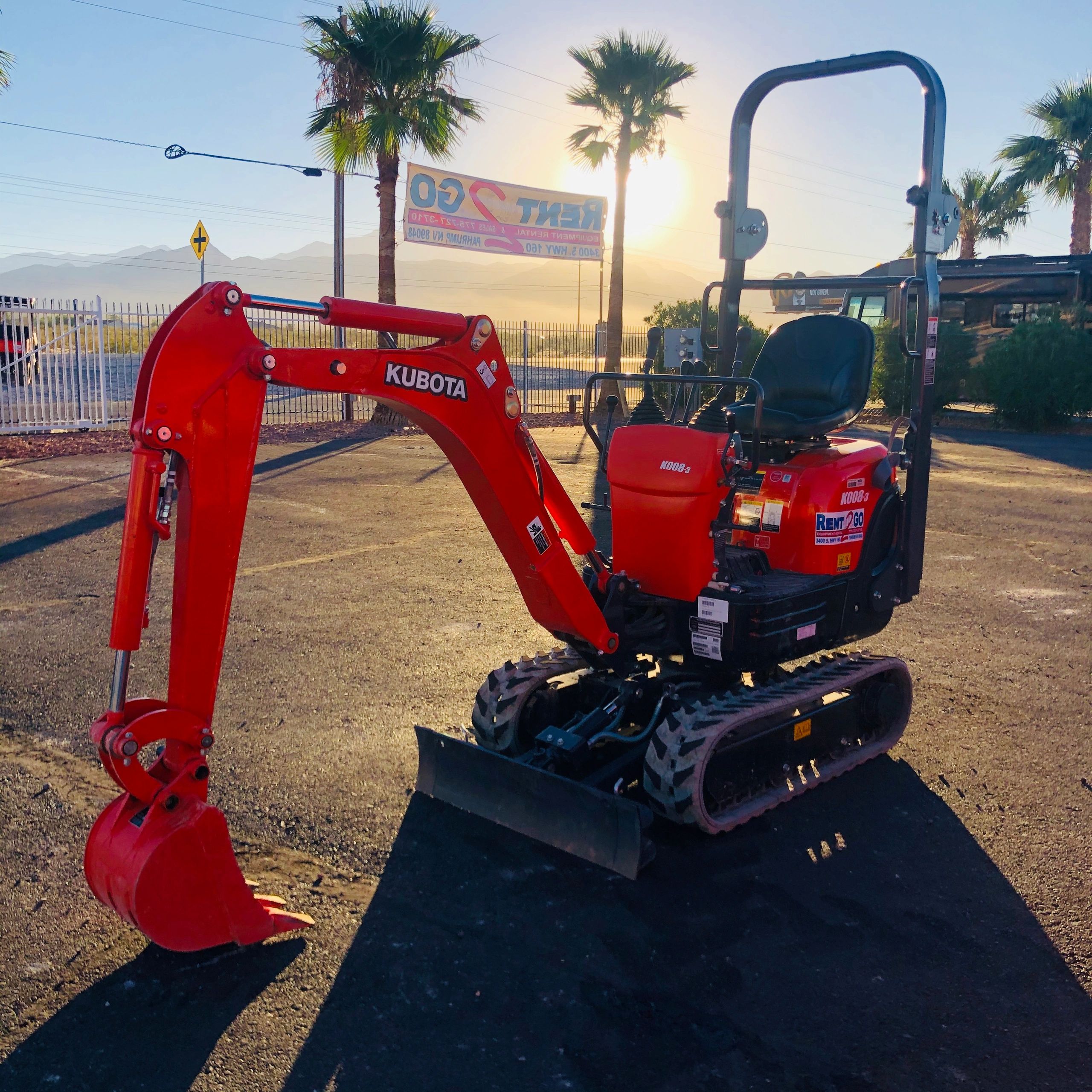 Excavators | Rent2Go