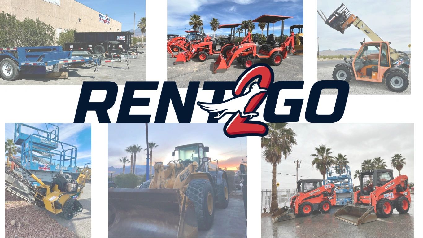 Construction Equipment Rental | Rent2Go
