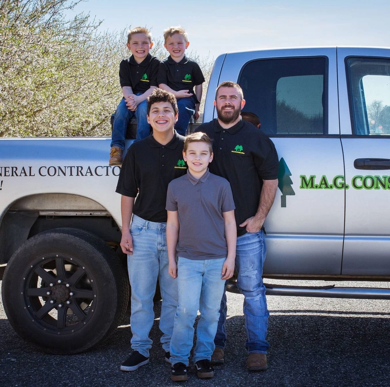 M.A.G Construction web page