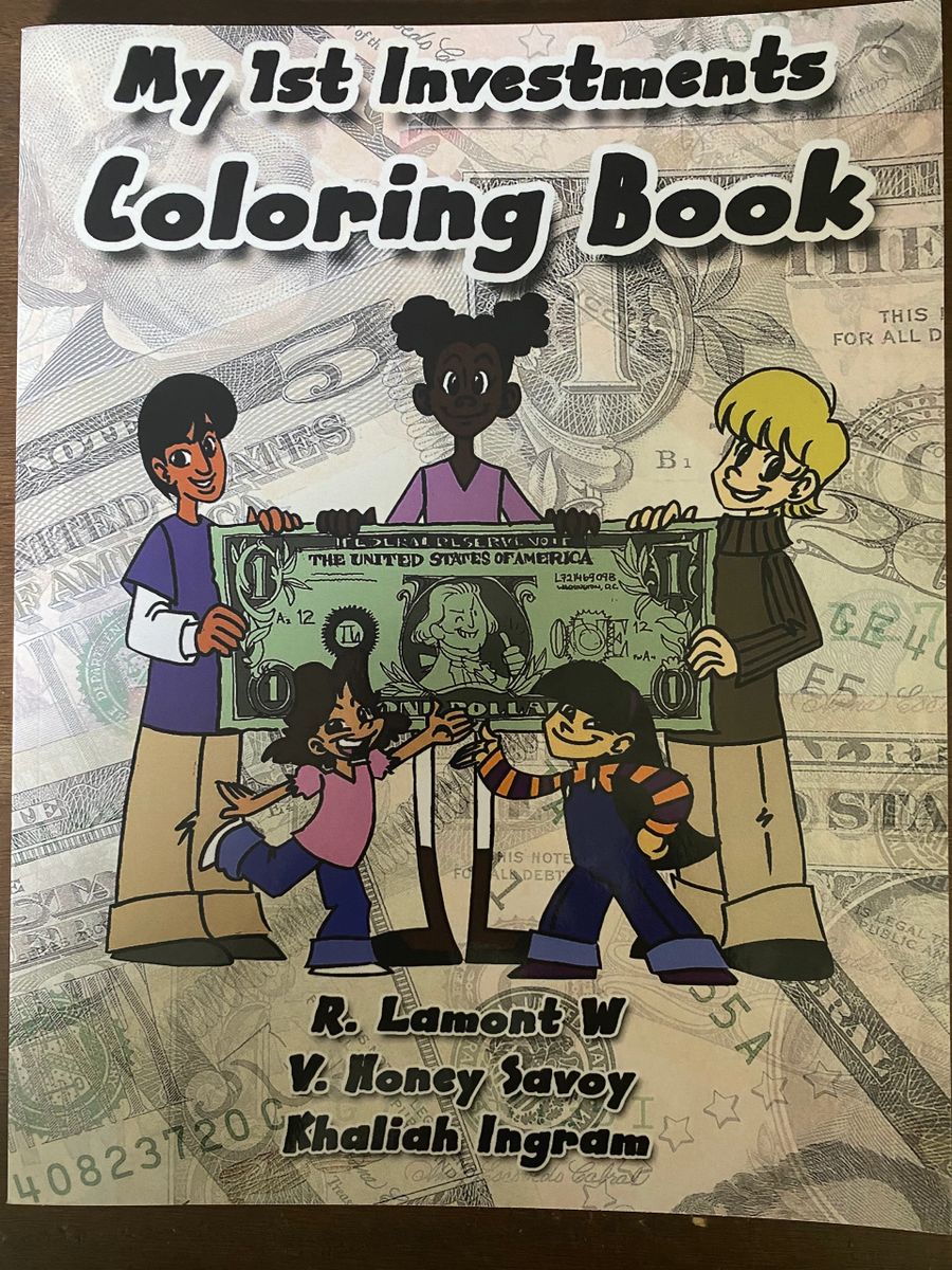 My 1st Investments Coloring Book