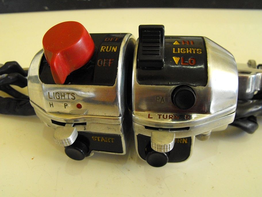 Vintage Moto Switcheroo - Classic Bikes and Motorcycle Switchgear