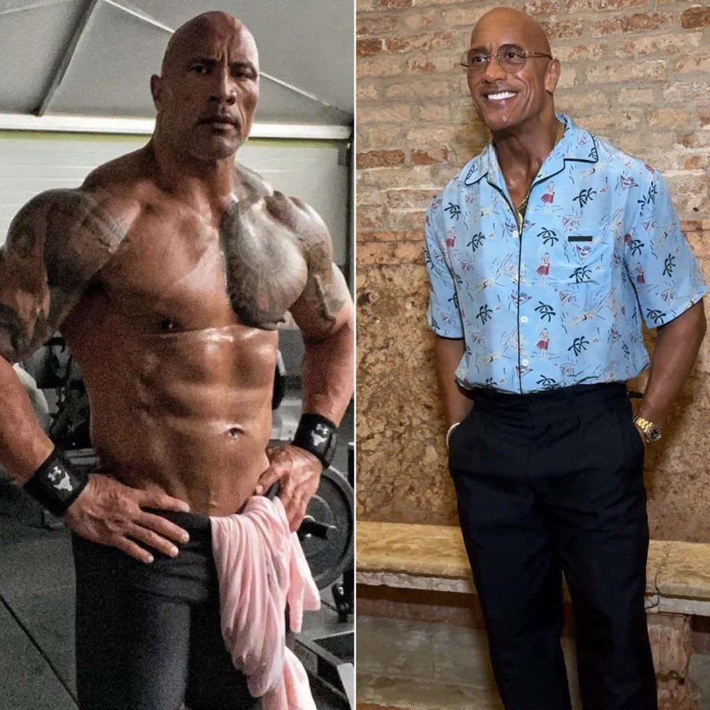 Dwayne Johnson Slims Down for Role as in Lizard Music