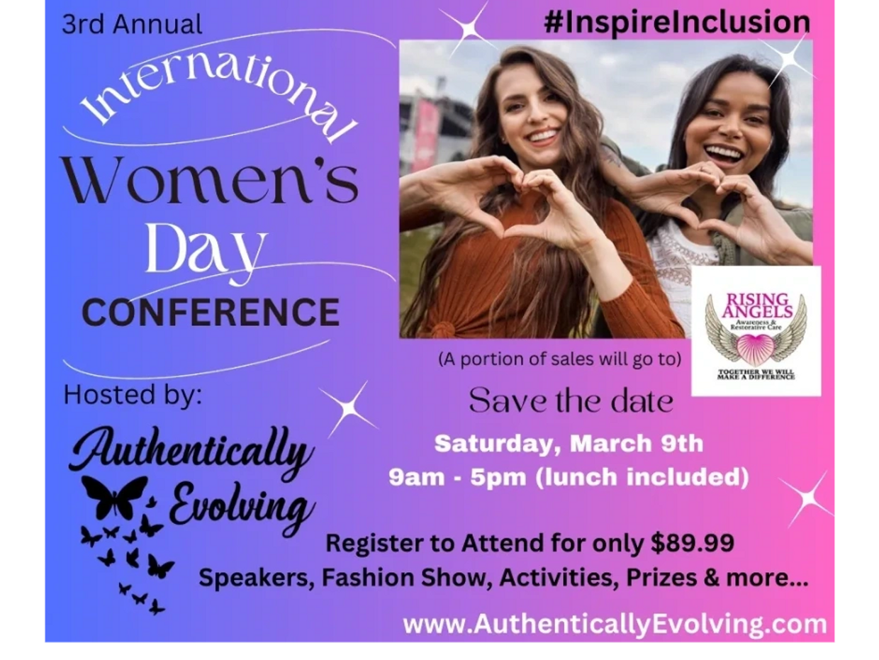 IWD CONFERENCE | Authentically Evolving Retreats, Work Shops & Coaching