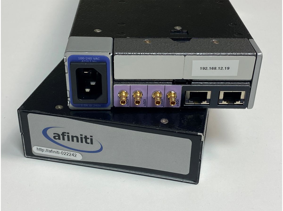 ADTEC Afinity AFN-250 Frame High End Encoder/Decoder Set