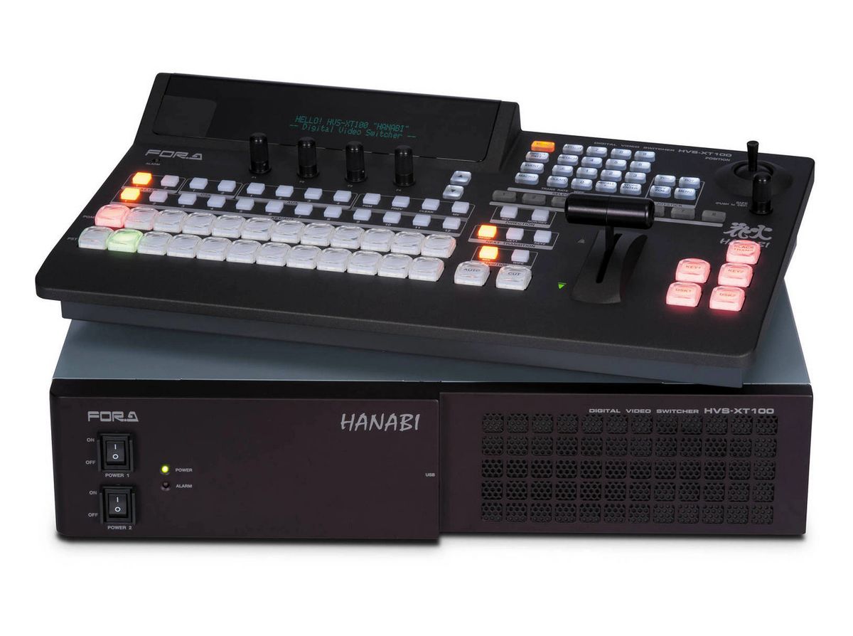 FOR.A HVS-100 HD/SD Portable Video Switcher with HVS-100OU Control Panel