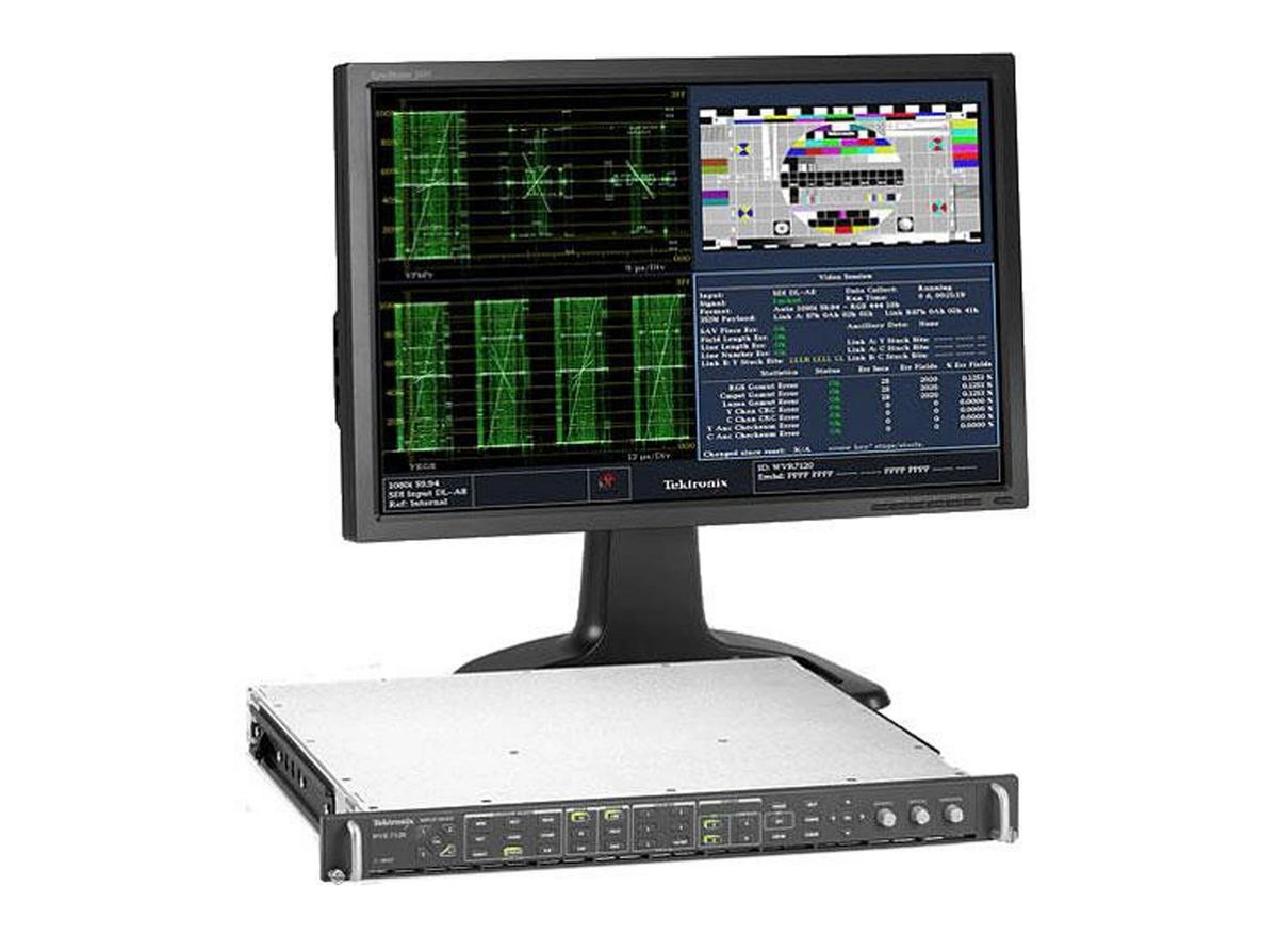 Tektronix WVR7020 Multi-Standard Multi-Format Waveform Rasterizer