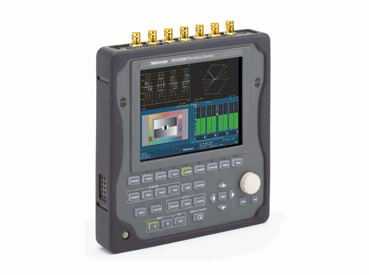 Tektronix WFM2200A Multiformat Multistandard 3G/HD/SDI Portable ...
