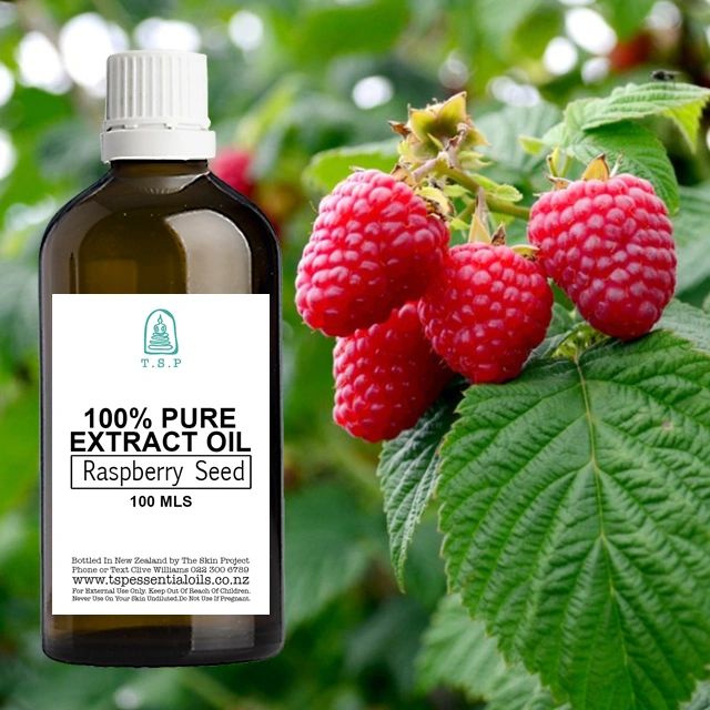 Raspberry Seed Oil 100% Pure Extract Oil - 100 ml Bottle