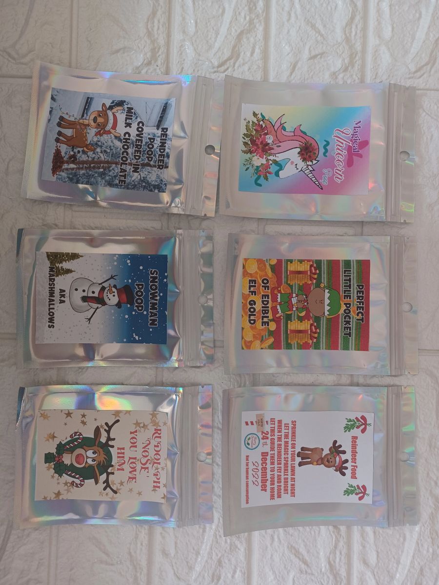 Stocking filler sticker designs