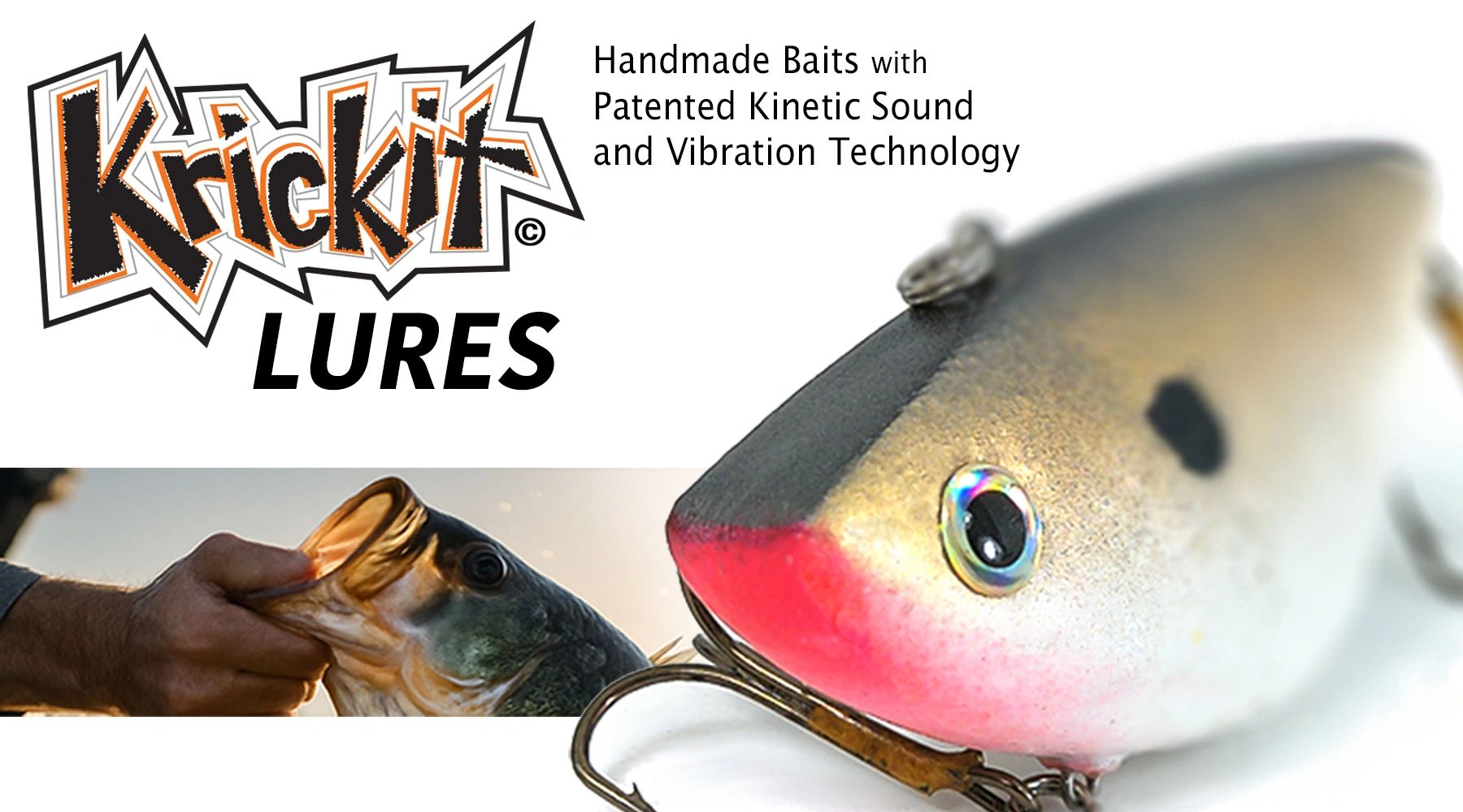 Krickit Lures - Innovative Fishing Lures.
