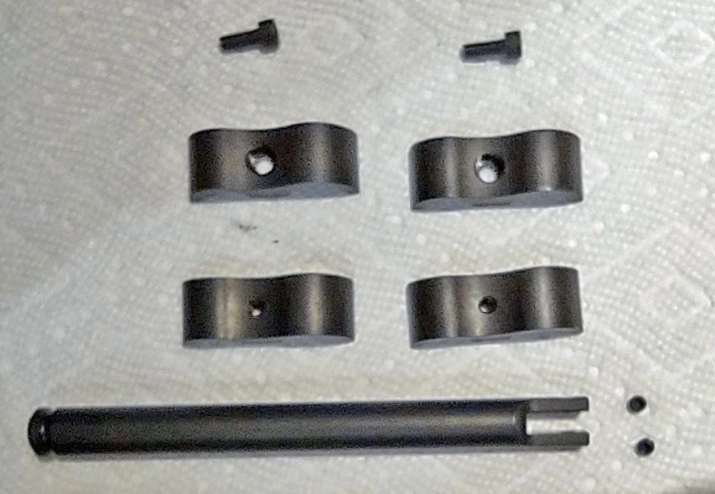 181 thru 197 series Mini 14 barrel stabilizer 5.5" Black