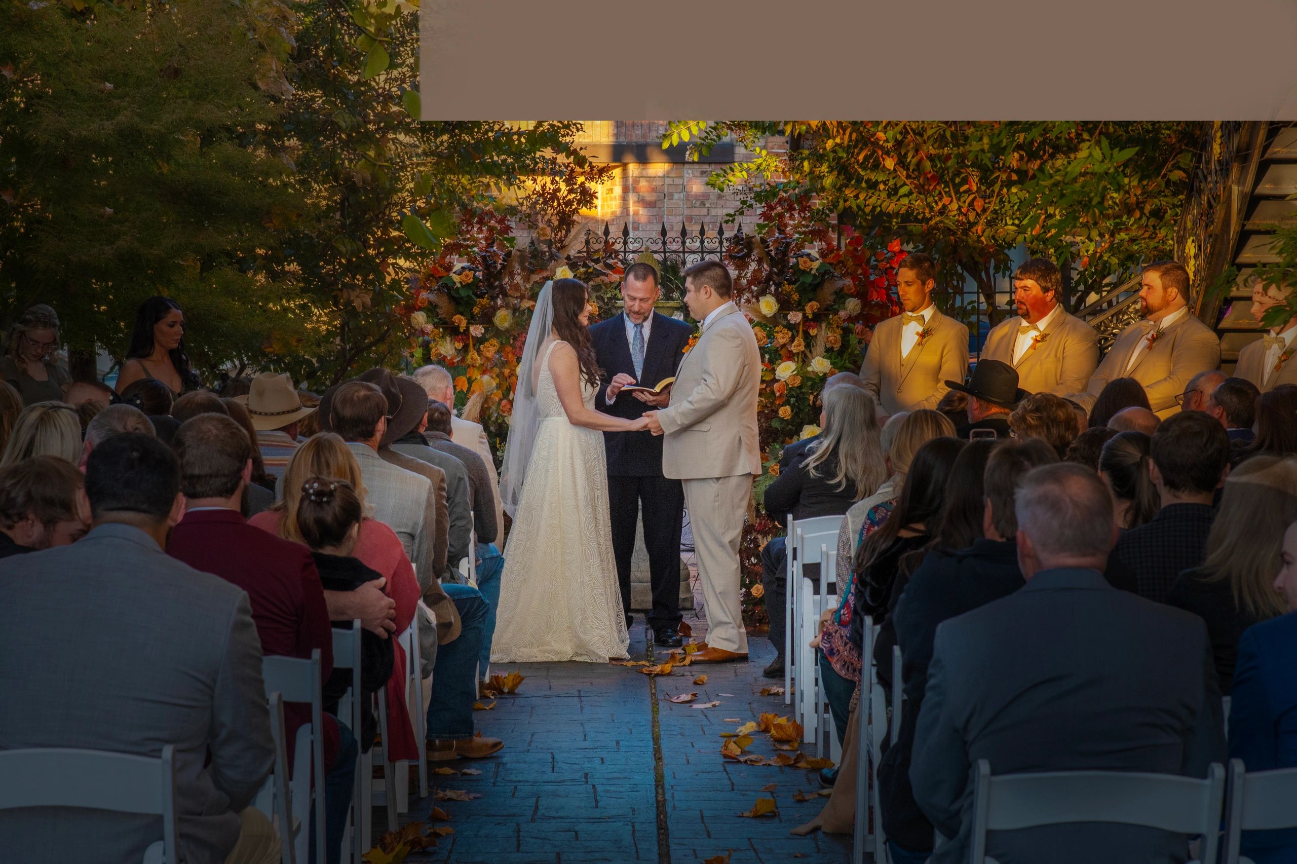 The Courtyard - Wedding Venue, Outside Wedding, Unique Wedding Venues