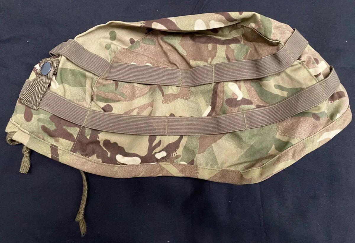 British Military GS Mk.7 Combat Helmet MTP Camouflage Fabric Cover