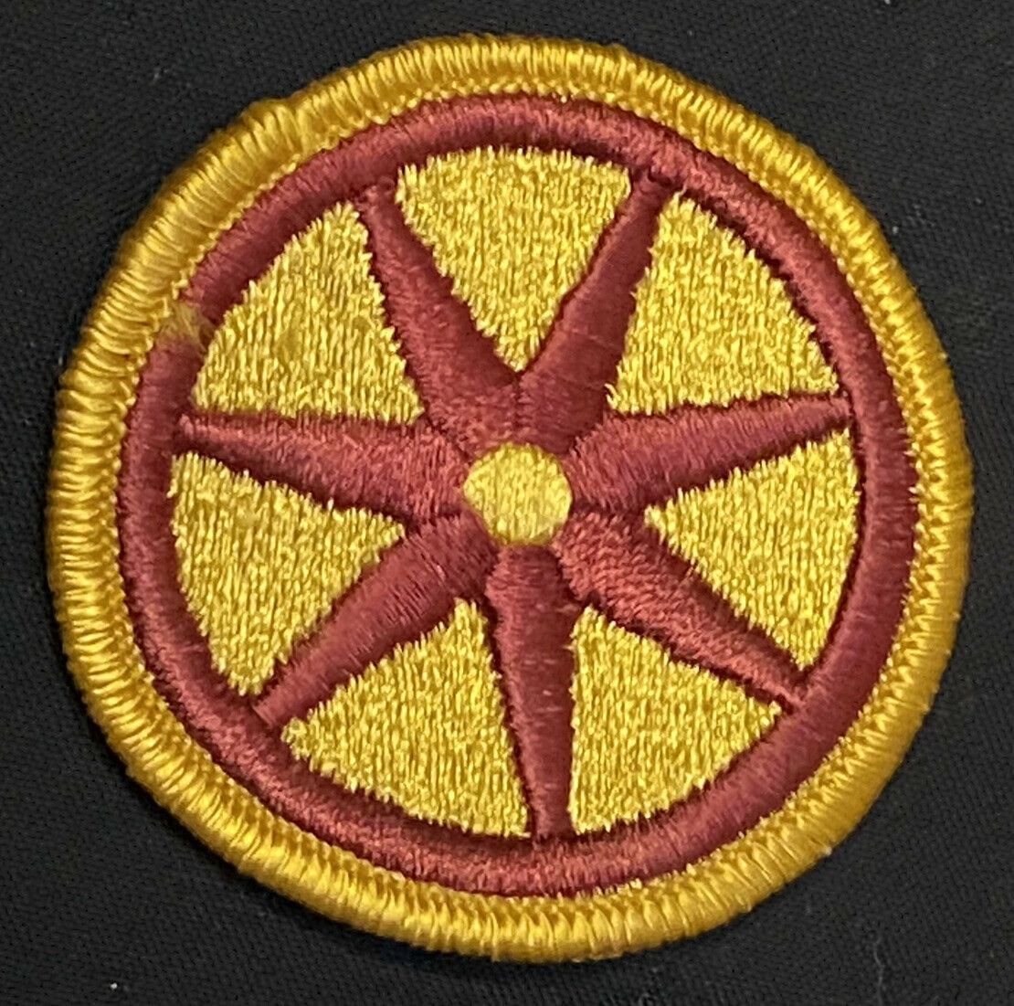 US Military 107th Transport Brigade Fabric Uniform Patch Badge