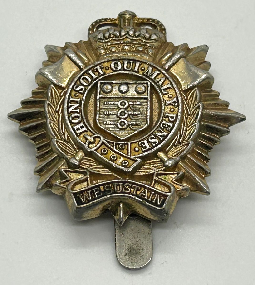 British Military Issue Royal Logistics Corps Cap Badge