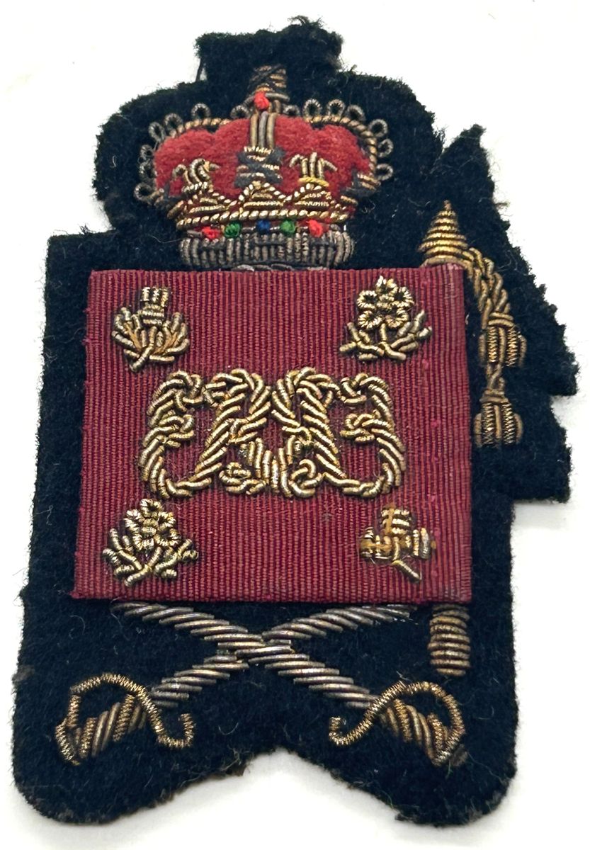 Grenadier Guards Colour Sergeant Gold Wire Thread Dress Uniform Patch