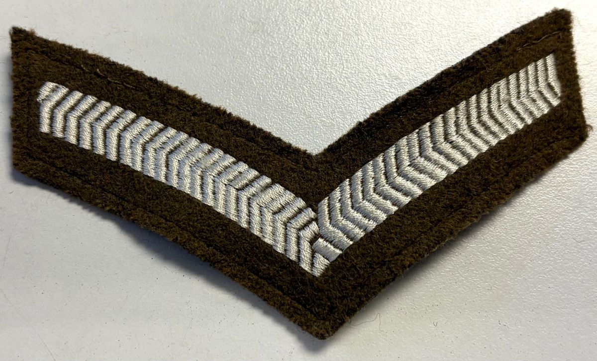 British Military Issue Army FAD No.2 Uniform Lance Corporal Rank Patch
