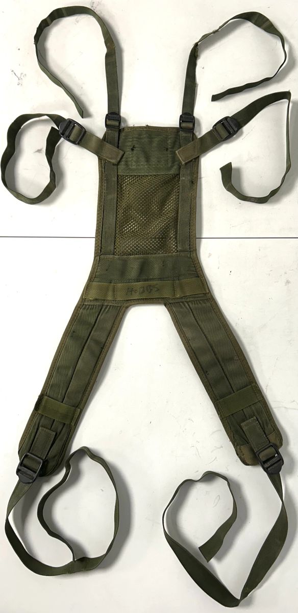 British Military Issue Olive Green PLCE Webbing System Main Shoulder ...