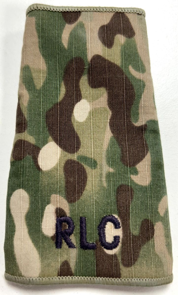 British Military Issue RLC Royal Logistics Corps MTP Rank Slide
