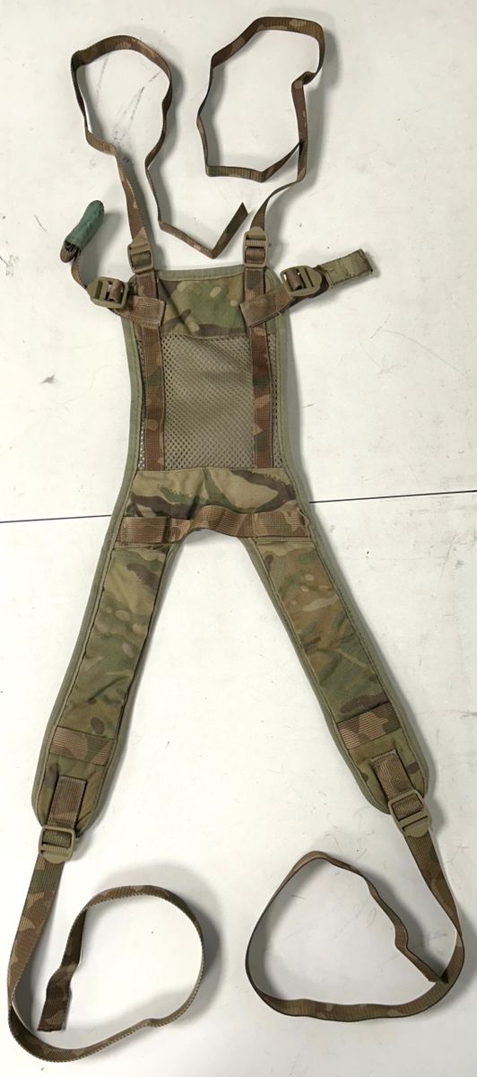 British Military Issue MTP Camouflage PLCE Webbing Mian Shoulder Yoke Strap