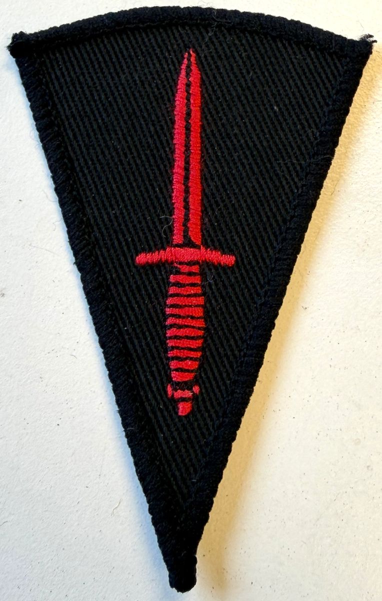 British Military Issue Royal Marines Commando Dagger TRF Uniform Patch