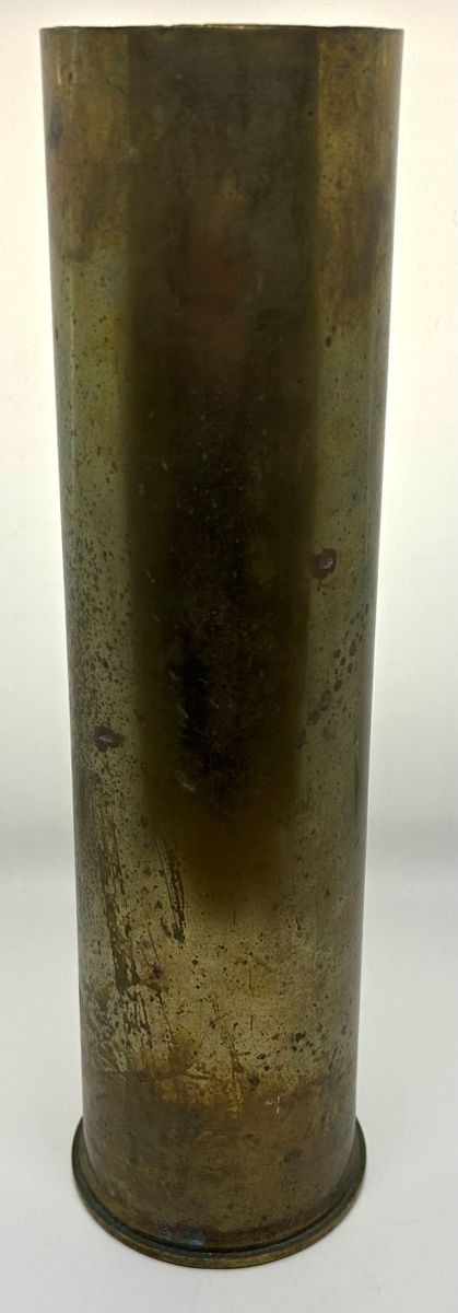British Military Issue 13 Pounder Artillery Brass Shell Casing