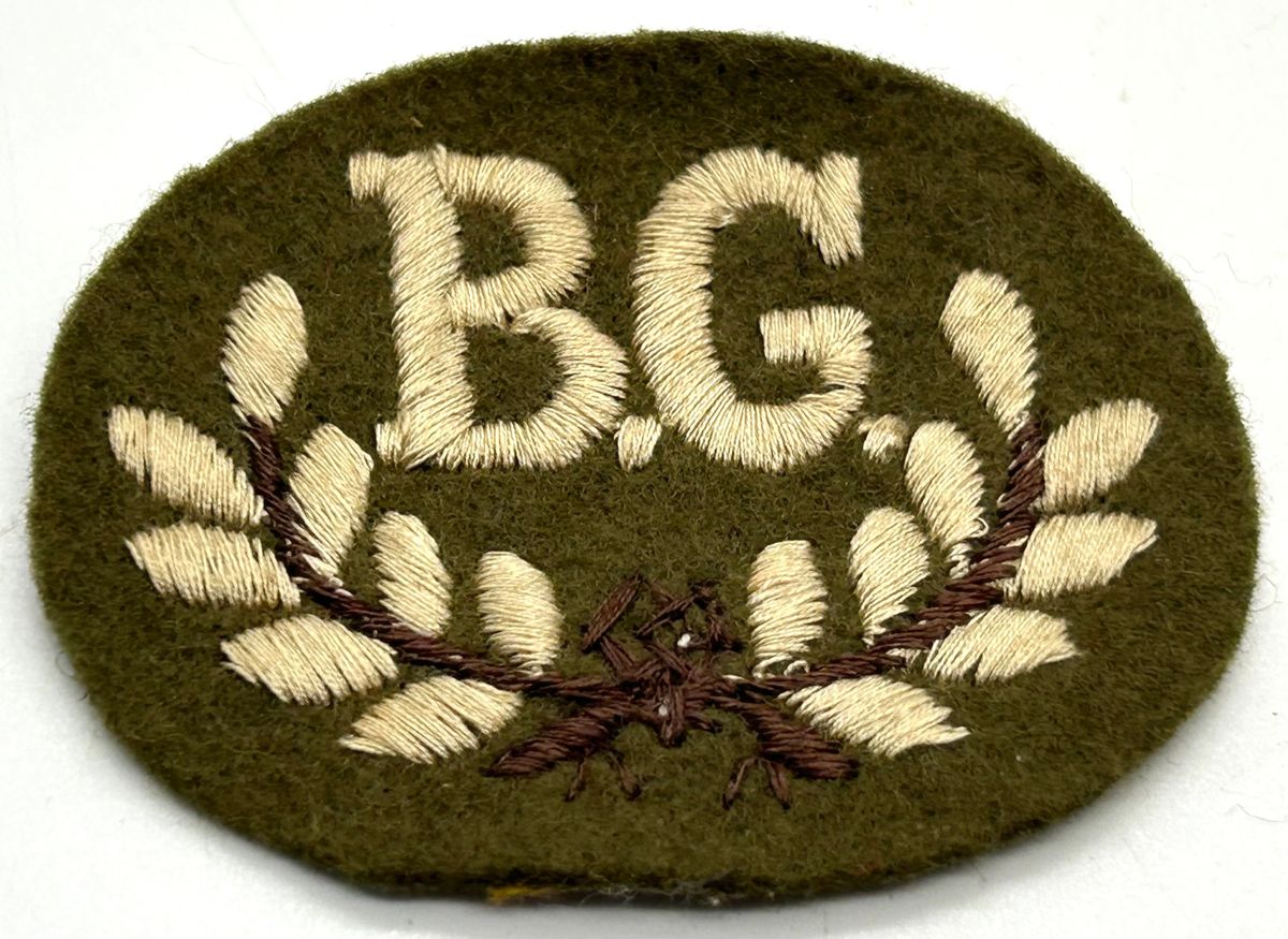 British Military Issue Bren Gunner Qualification Uniform Patch