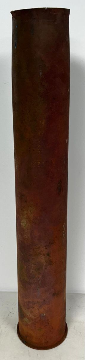 World War Two WWII Russian T34-85mm Brass Artillery Shell Casing