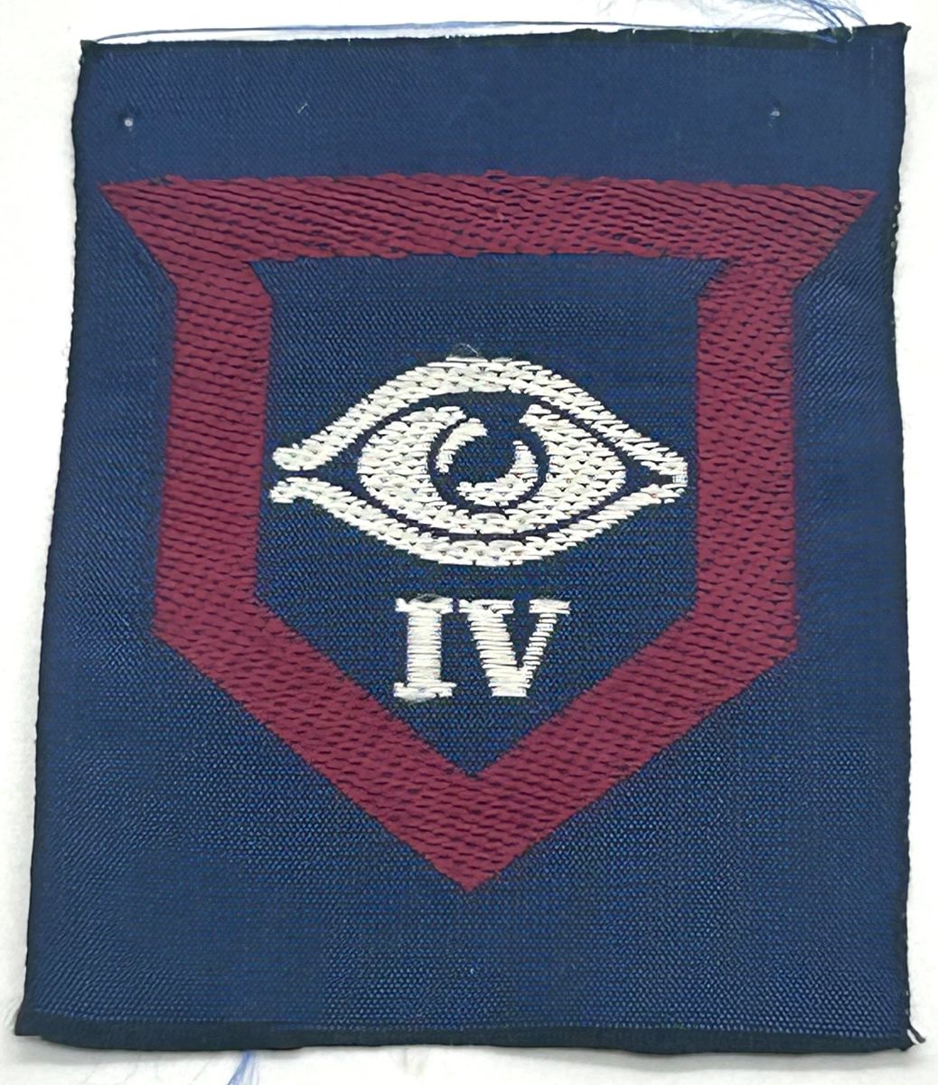 British Military Issue 4th Guards Brigade Armoured Division TRF Badge Patch