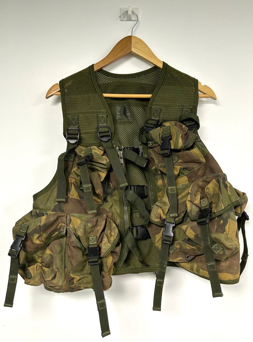 British Military Issue DPM Camouflage Tactical Assault Webbing Vest