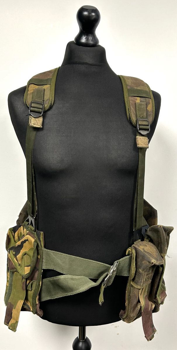 British Military Woodland DPM Camouflage Custom Webbing Rig System