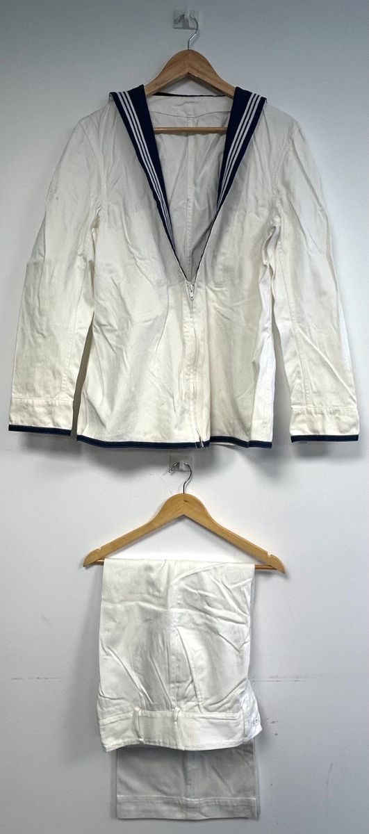 British Military Issue Royal Navy Man's Drill Class II Uniform Jumper ...