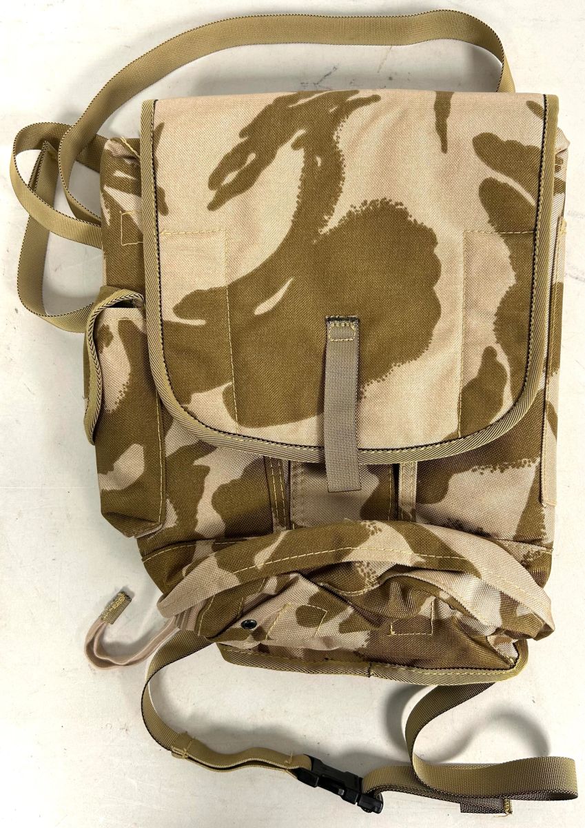British Military Issue Desert DPM GSR Respirator Storage Pack Bag