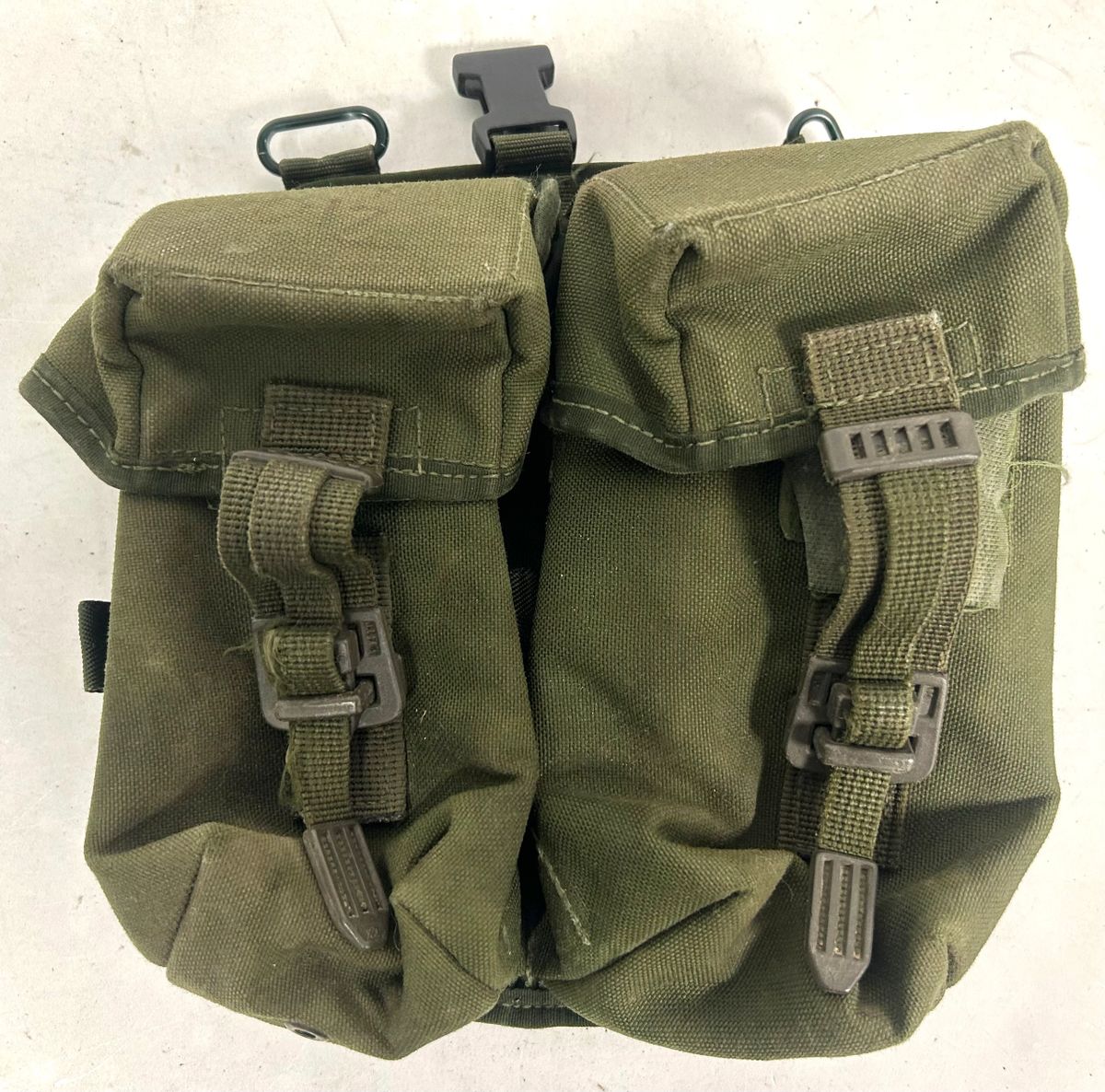 British Military Issue Green PLCE Webbing Empty Magazine Storage Left Pouch