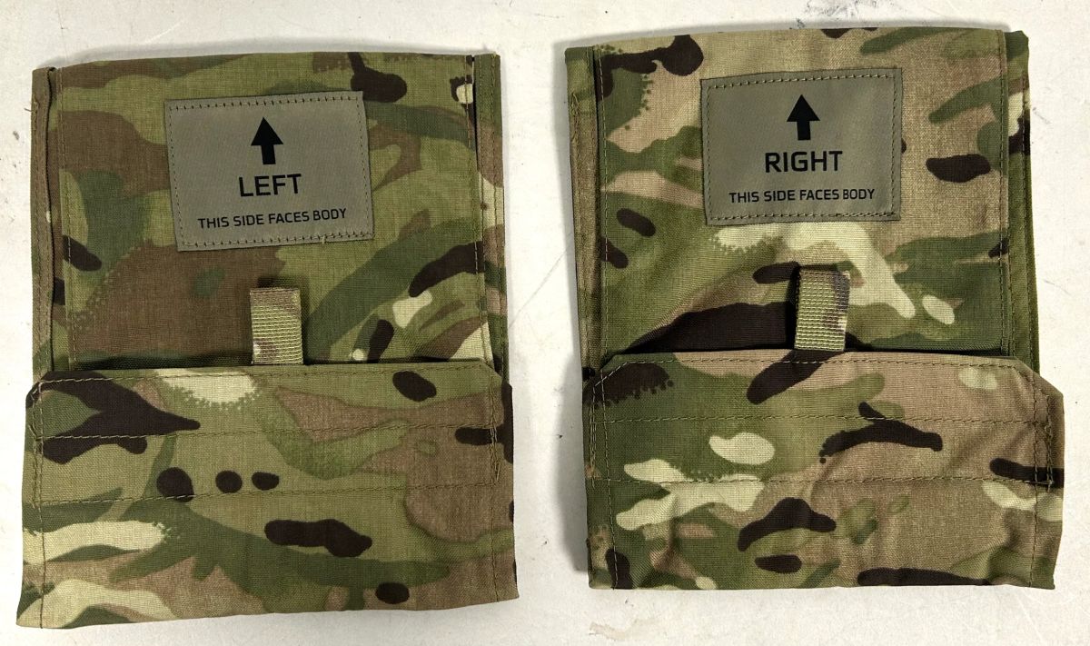 British Military Issue Virtus STV Body Armour Vest Side Plate Carrier ...