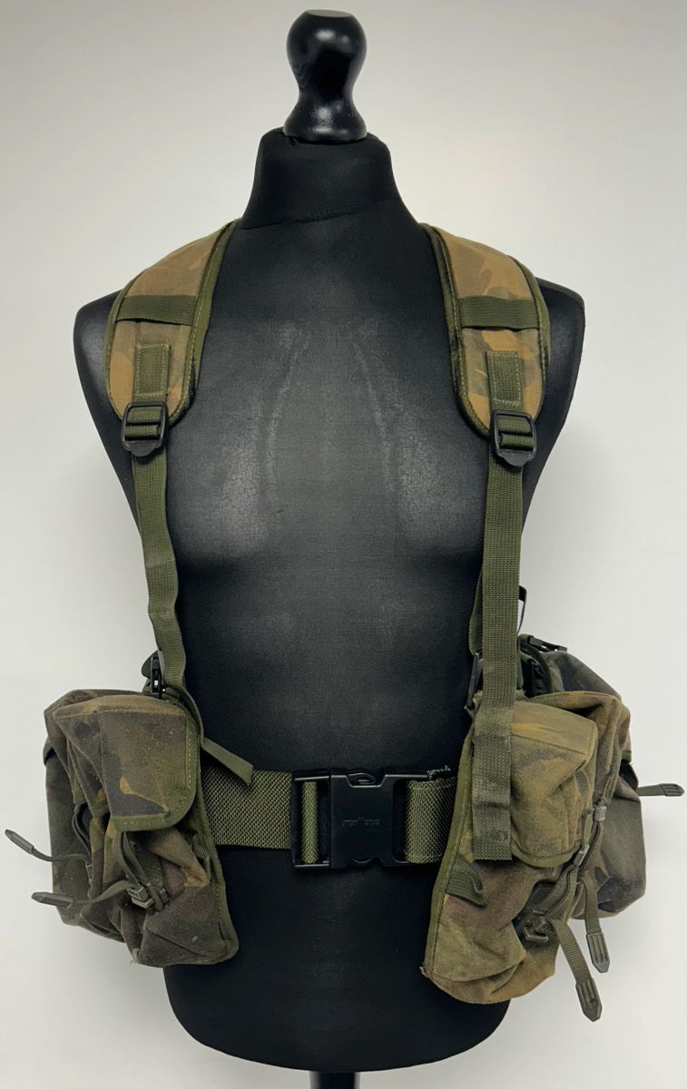 British Military Issue DPM Camo PLCE Full Webbing Rig Belt System