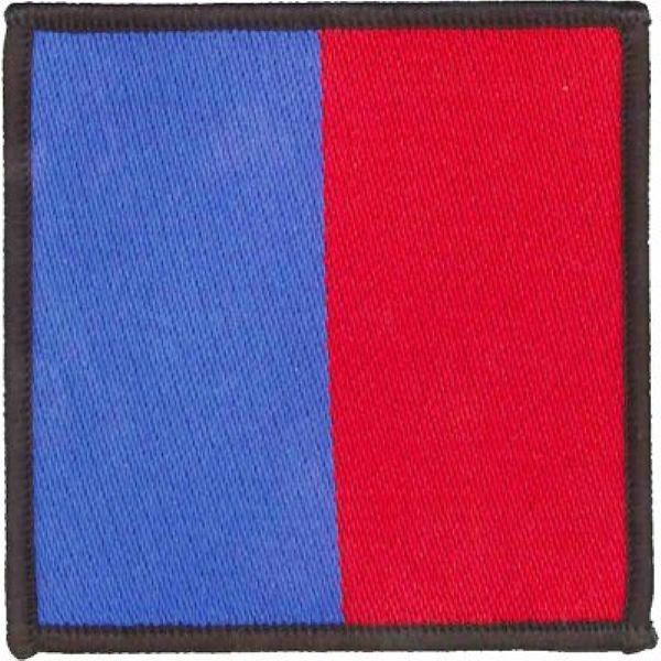 British Military Issue Royal Artillery TRF Blue Red Flash Patch