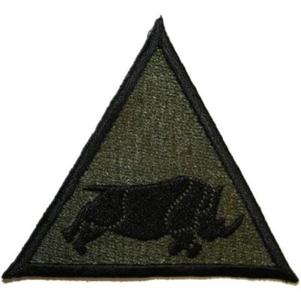 British Military Issue 1st Armoured Division Olive Green TRF Patch