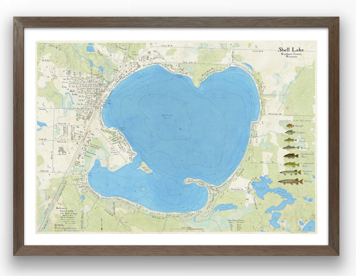 Shell Lake, Washburn County