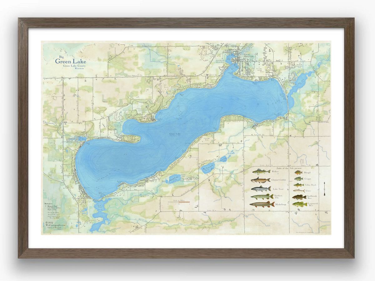 Green Lake (Big Green Lake), Green Lake County